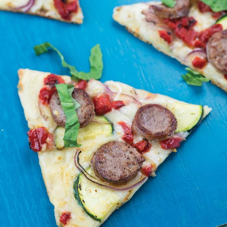 Grilled Spring Flatbreads - Buona Vita